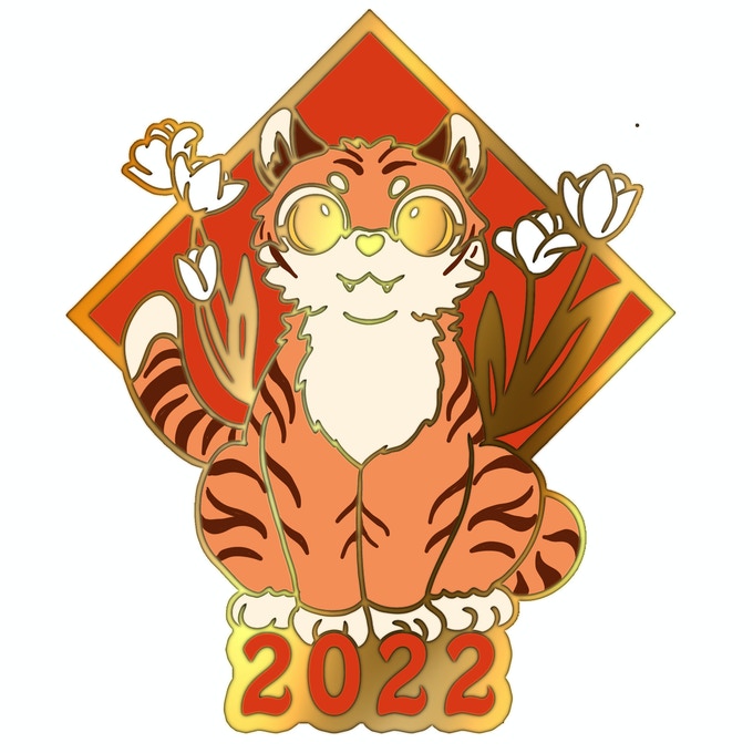 Launchpad: NEW Year of the Tiger Enamel Pin Kickstarter – MaeganCookCreates